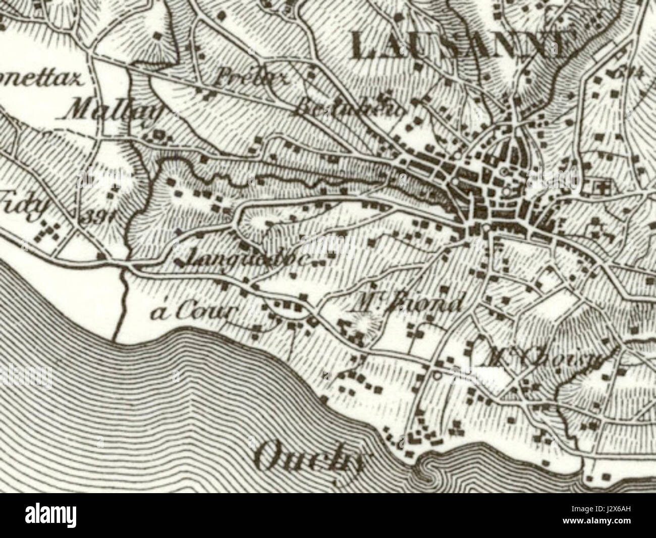 Mappa di losanna immagini e fotografie stock ad alta risoluzione - Alamy
