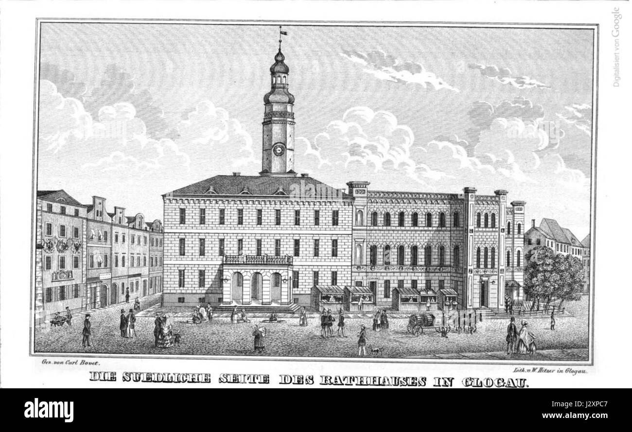 Vecchia mappa del glogau immagini e fotografie stock ad alta ...