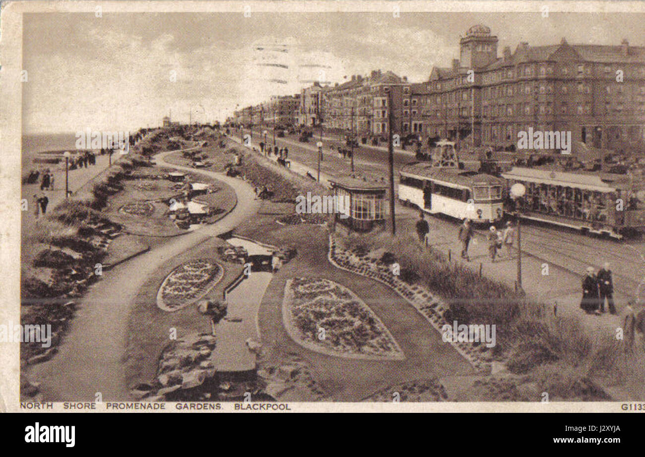 Blackpool map immagini e fotografie stock ad alta risoluzione - Alamy