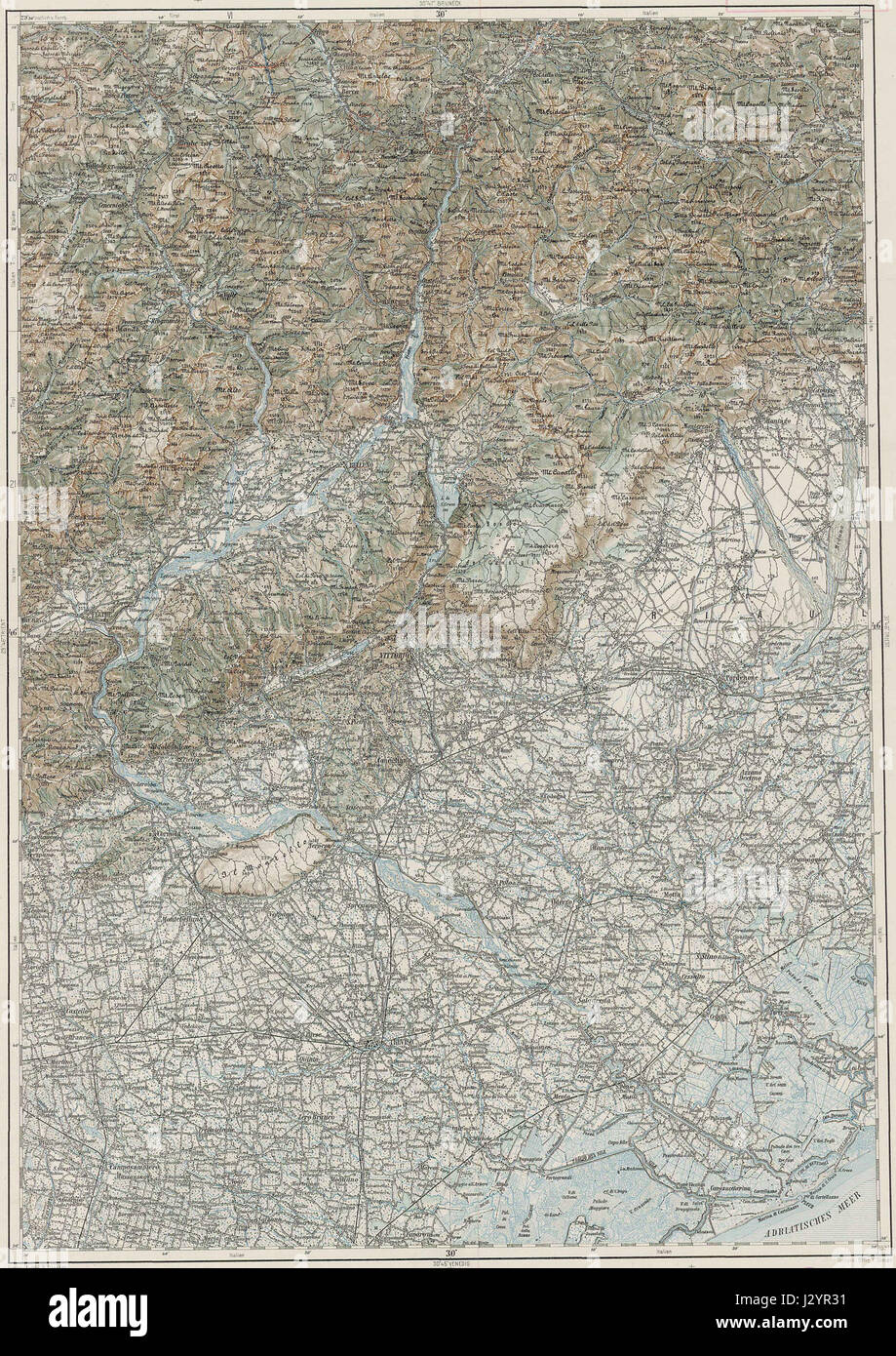 Mappa di belluno immagini e fotografie stock ad alta risoluzione - Alamy