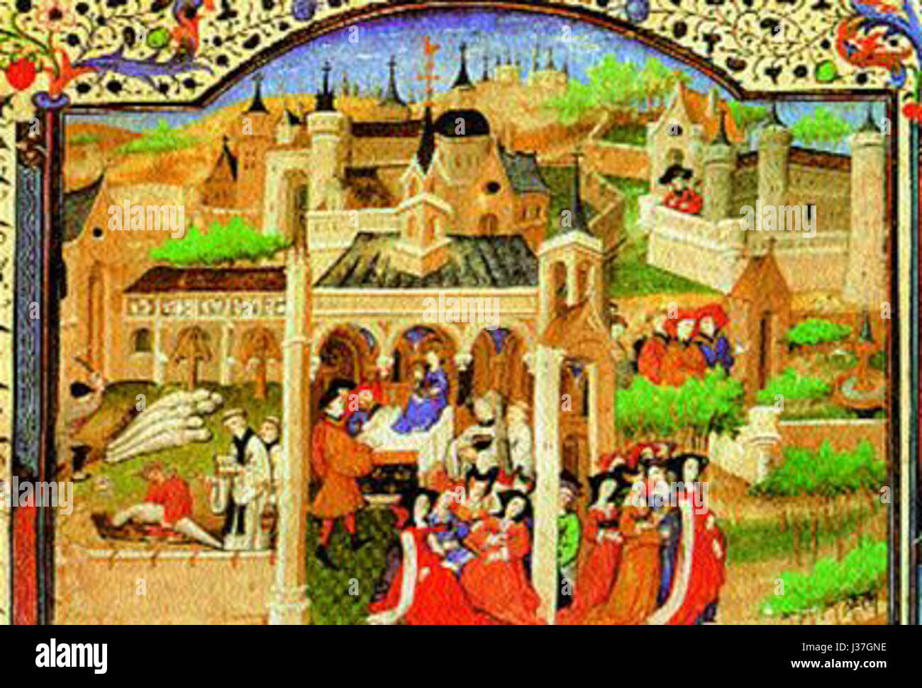 Decameron painting immagini e fotografie stock ad alta risoluzione - Alamy