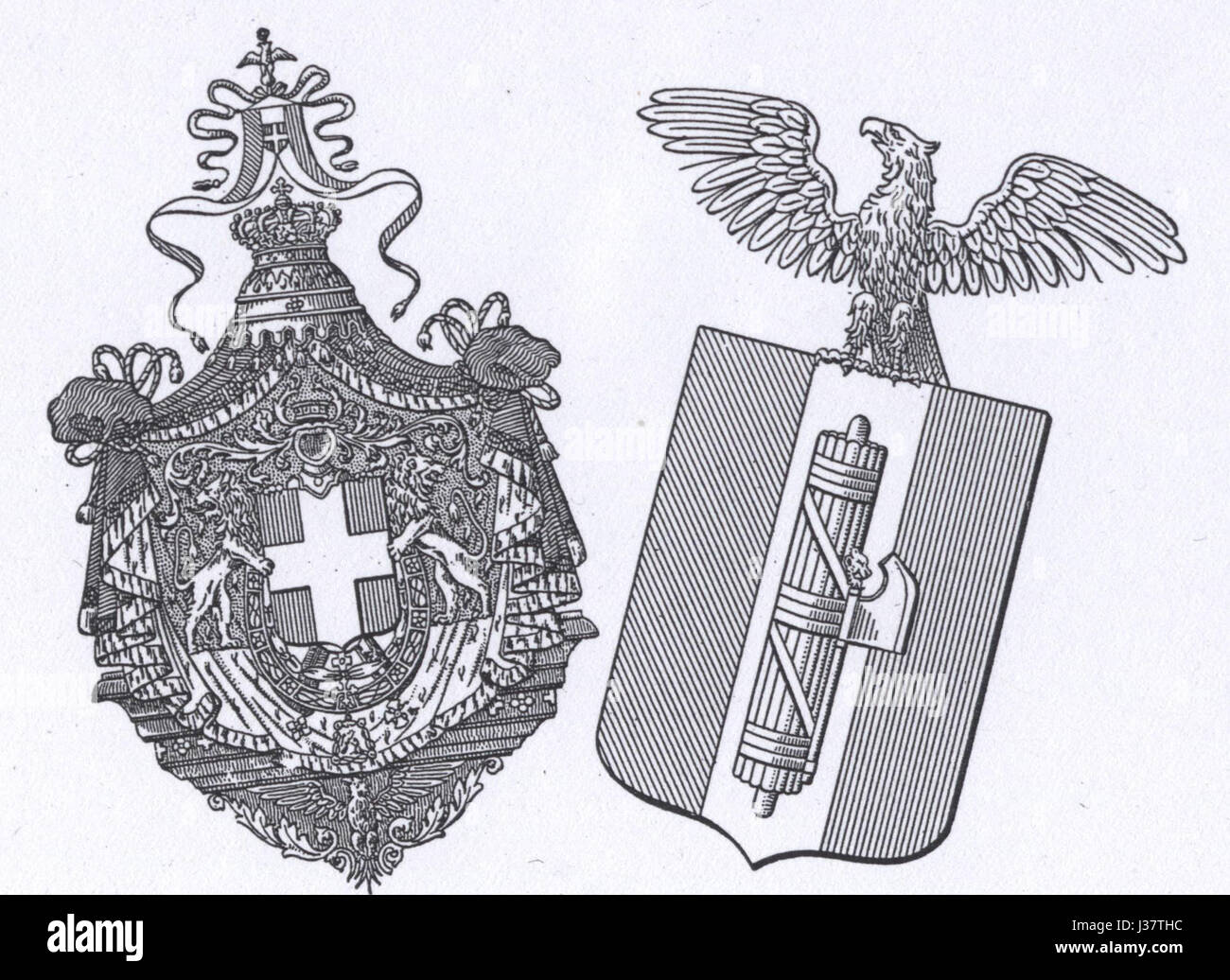 Stemma del regno d'italia immagini e fotografie stock ad alta ...