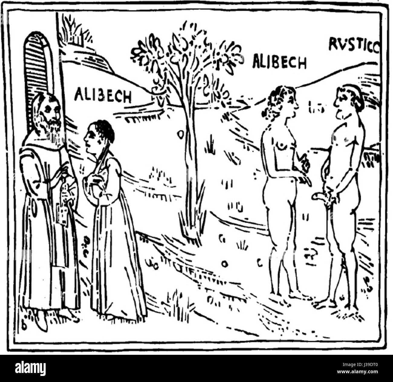 Illustration decameron immagini e fotografie stock ad alta risoluzione ...