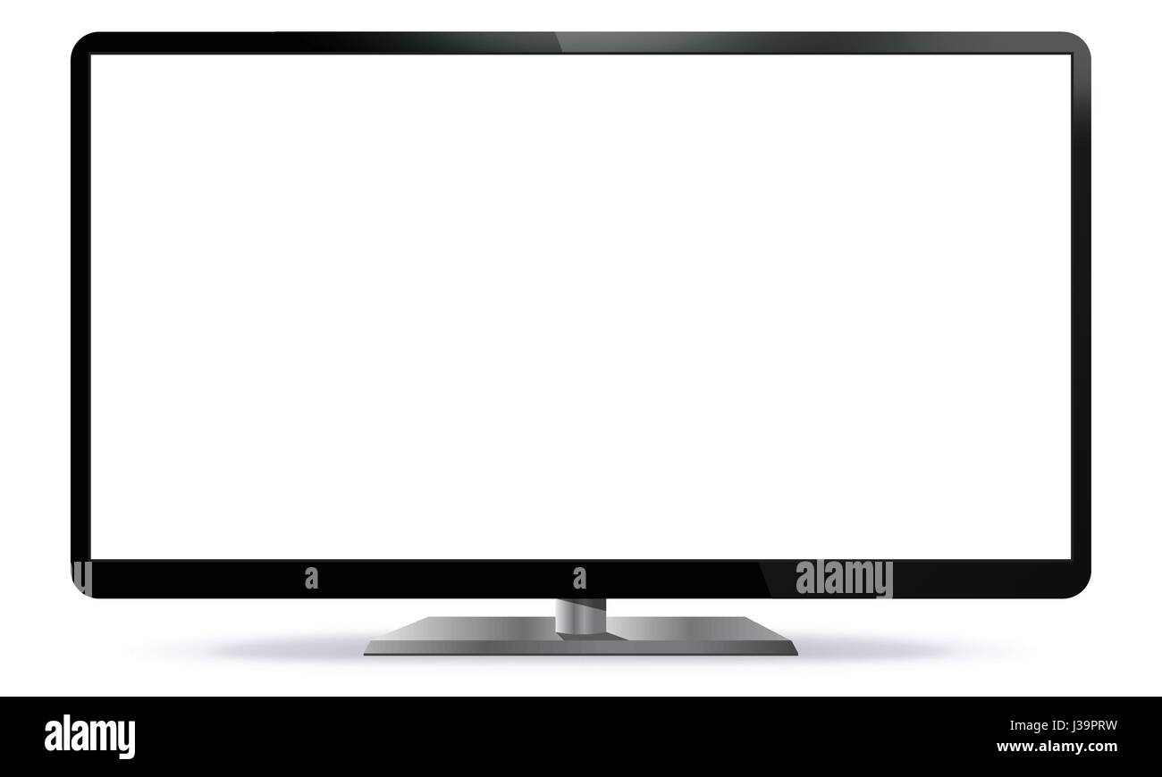 Visualizzare il monitor del display tv Immagini Vettoriali Stock - Alamy
