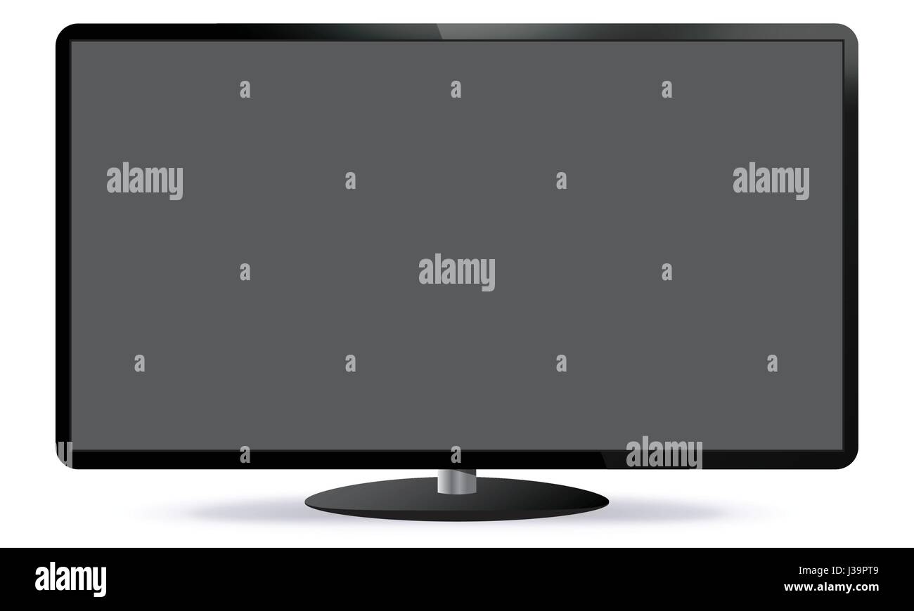 Visualizzare il monitor del display tv Immagini Vettoriali Stock - Alamy