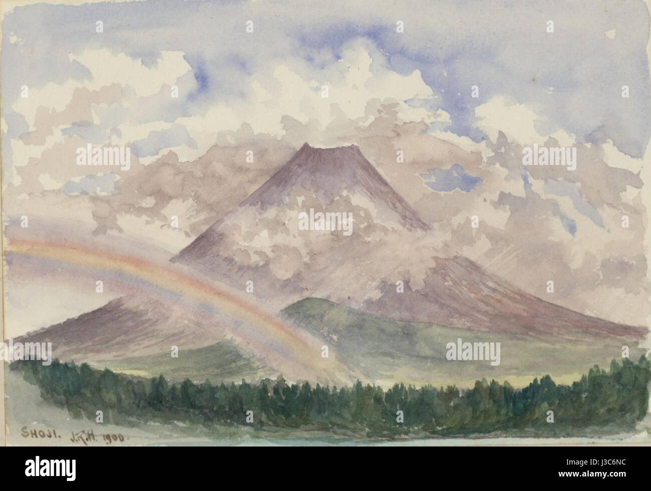 Monte fuji mappa immagini e fotografie stock ad alta risoluzione - Alamy