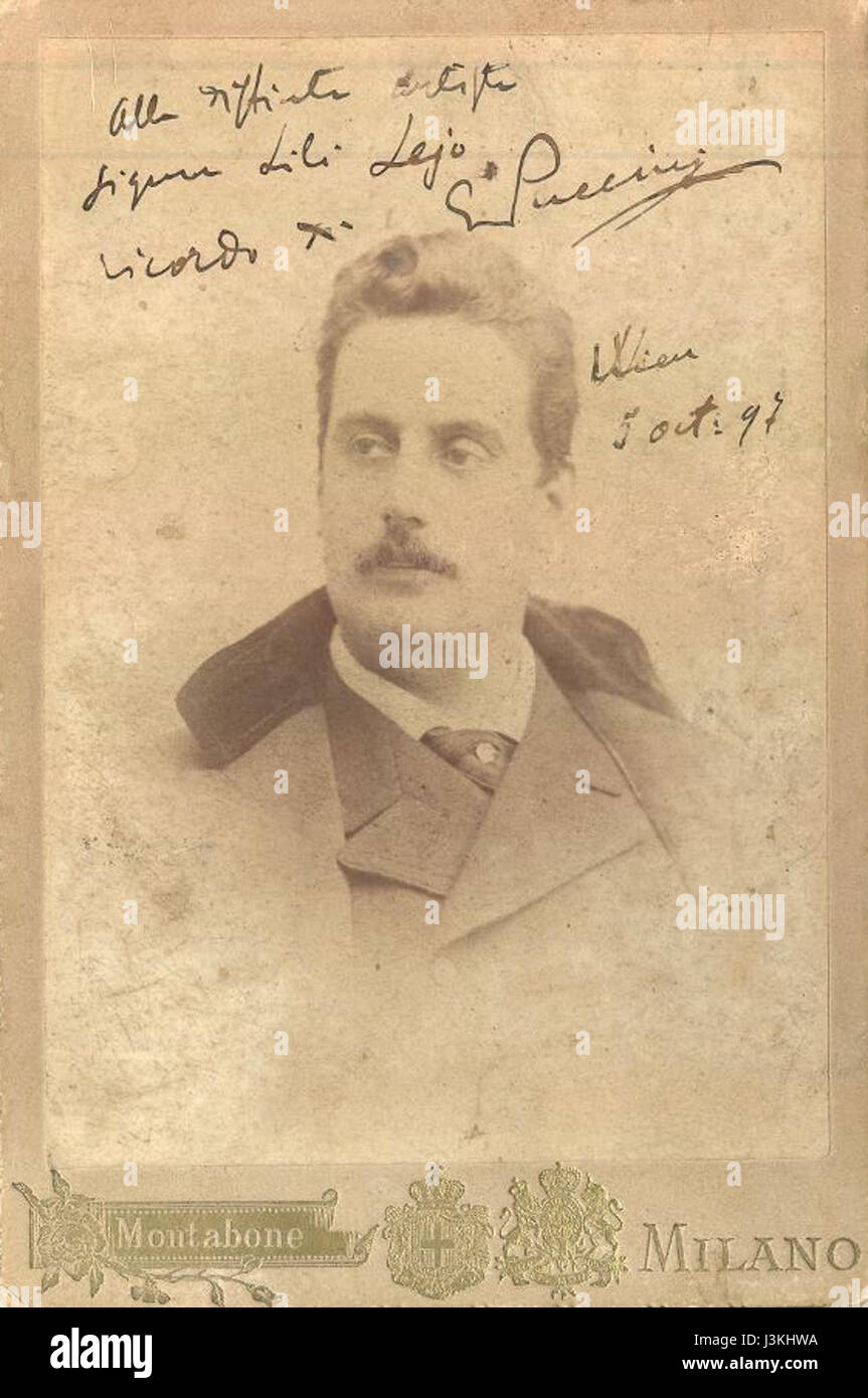 Giacomo puccini immagini e fotografie stock ad alta risoluzione - Alamy