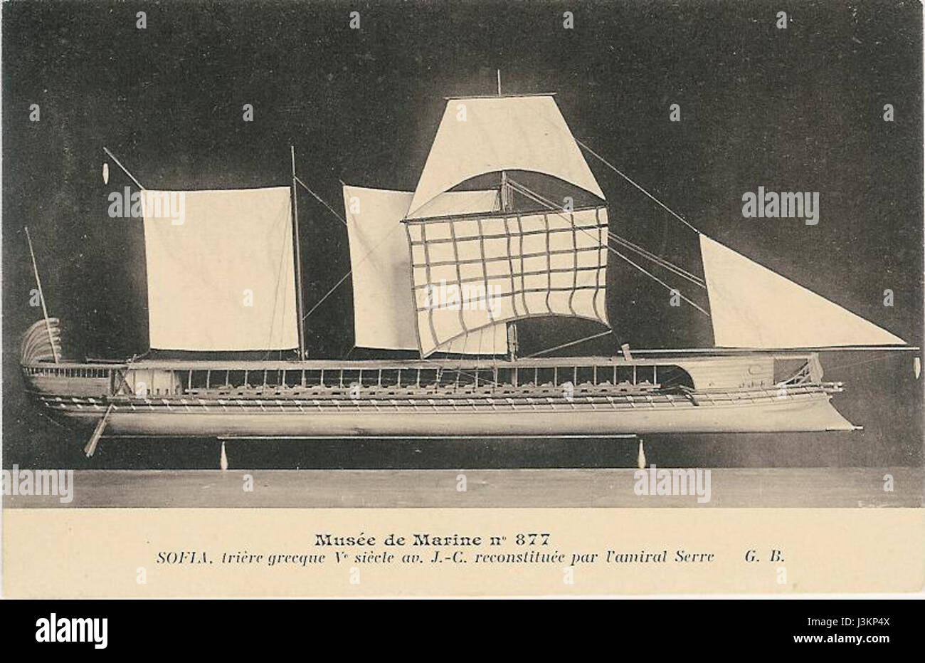 Greek trireme immagini e fotografie stock ad alta risoluzione - Alamy