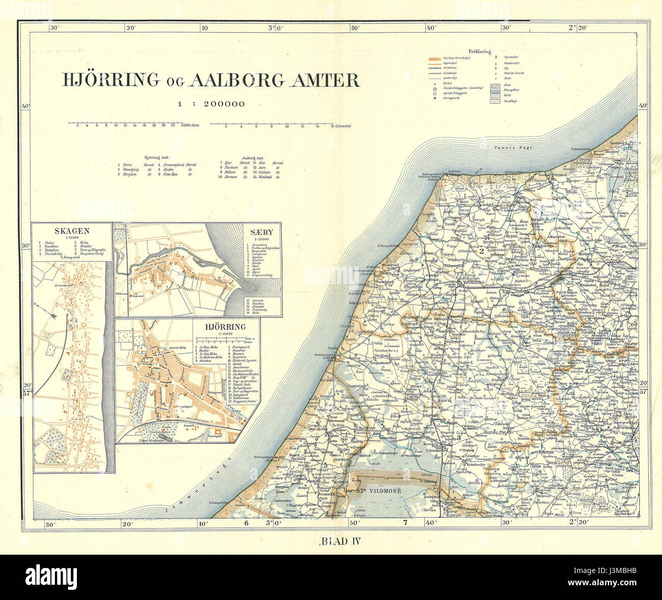 Mappa di aalborg immagini e fotografie stock ad alta risoluzione - Alamy