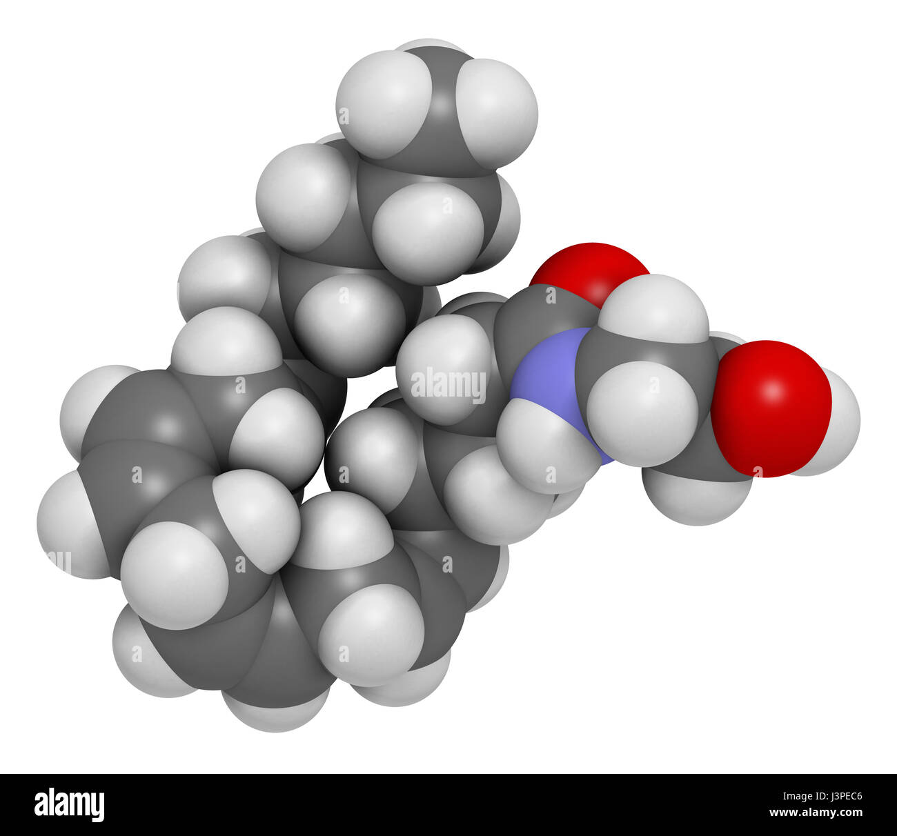 Molécula de neurotransmisor anandamida immagini e fotografie stock ad ...