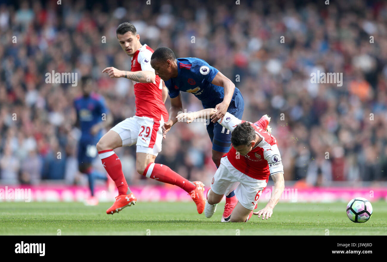 Arsenal v manchester united premier league emirates stadium immagini e ...