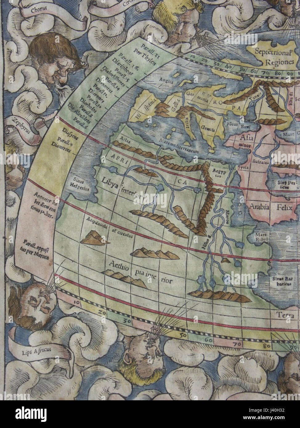 Mappa dell'emisfero settentrionale immagini e fotografie stock ad alta ...