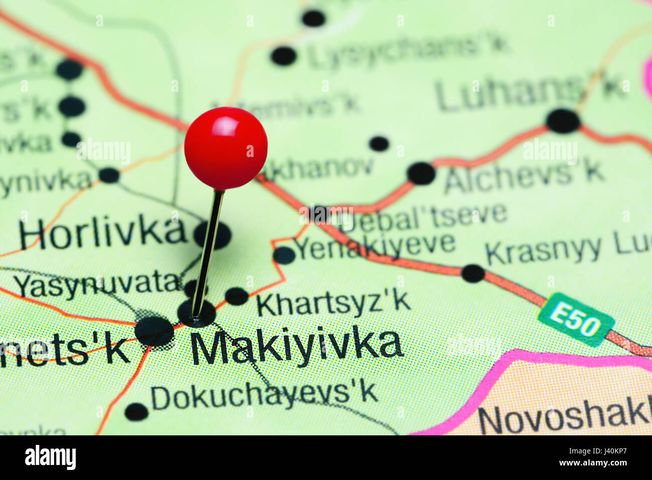 Mappa di makiivka immagini e fotografie stock ad alta risoluzione - Alamy