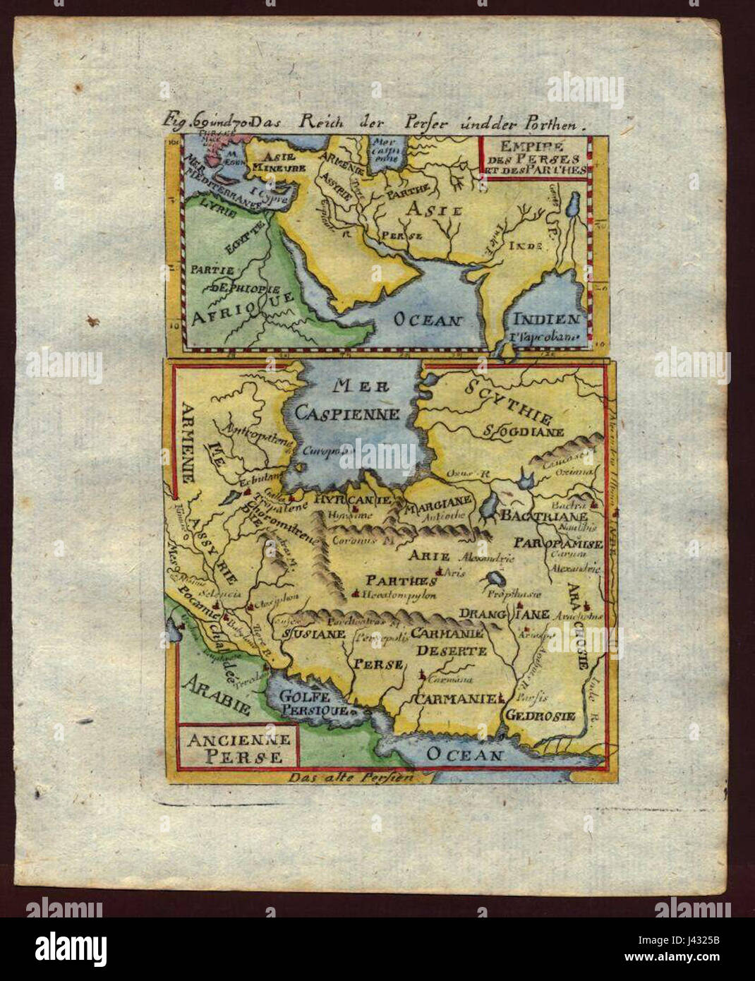 Mappa l'antico impero persiano immagini e fotografie stock ad alta ...