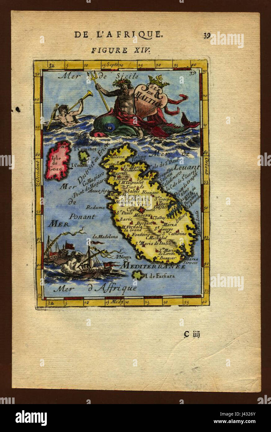 Malta maps immagini e fotografie stock ad alta risoluzione - Alamy