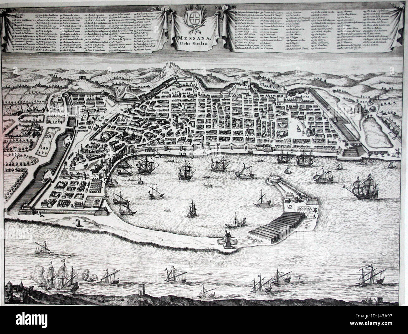 Mappa di messina immagini e fotografie stock ad alta risoluzione - Alamy