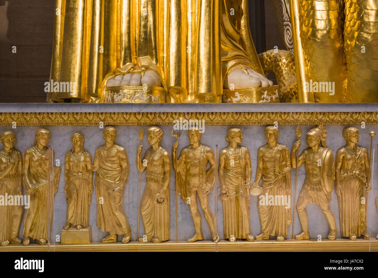 Statua di athena parthenos immagini e fotografie stock ad alta ...