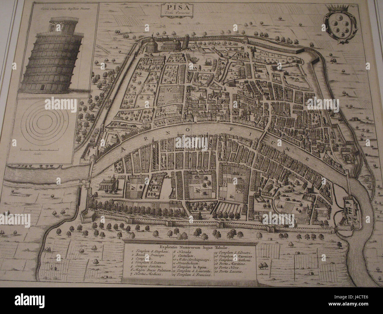 Mappa di pisa immagini e fotografie stock ad alta risoluzione - Alamy