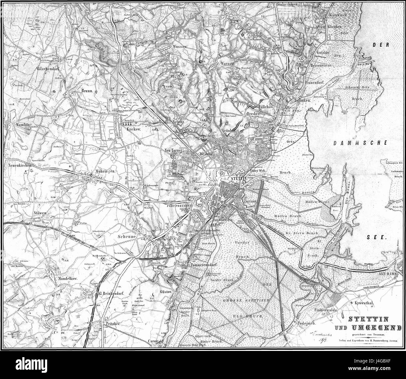 Mappa di szczecin immagini e fotografie stock ad alta risoluzione - Alamy