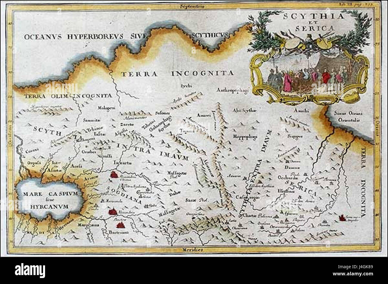 Scizia mappa antica immagini e fotografie stock ad alta risoluzione - Alamy