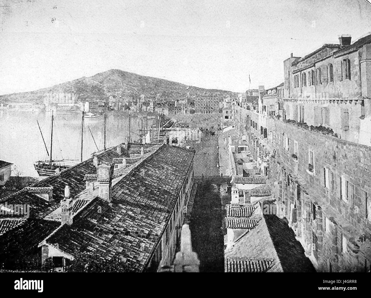 Spalato croazia cartina immagini e fotografie stock ad alta risoluzione ...