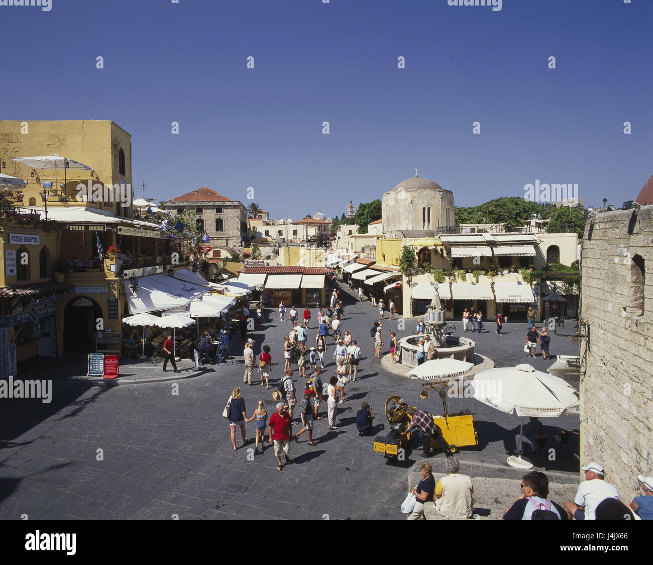Grecia RODI, RODI, Città Vecchia, Platia Ippokratous, turistiche Europa ...