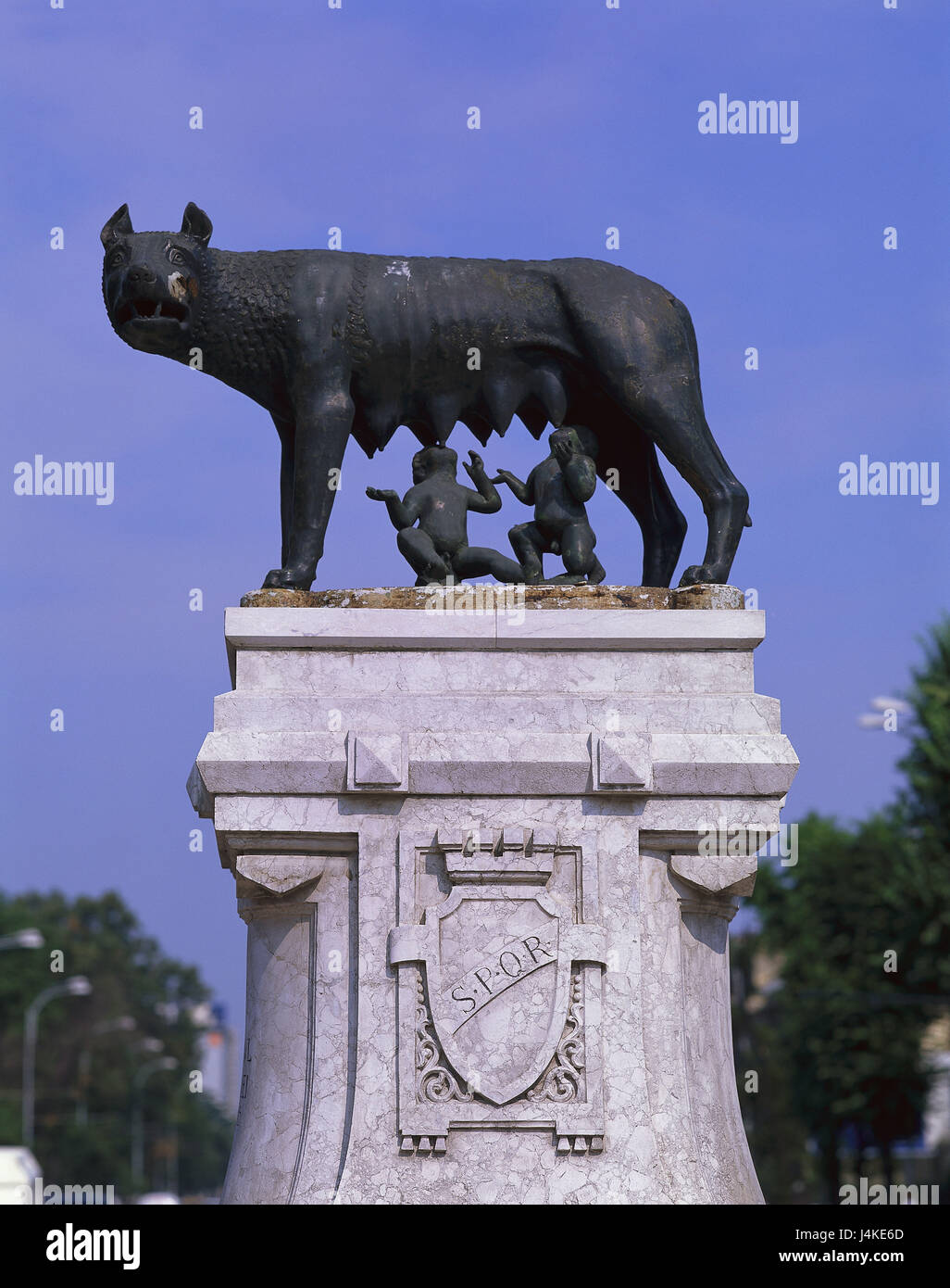 La Romania, Bucarest, Piazza Romana, Monumento "Romolo e Remo' Europa ...