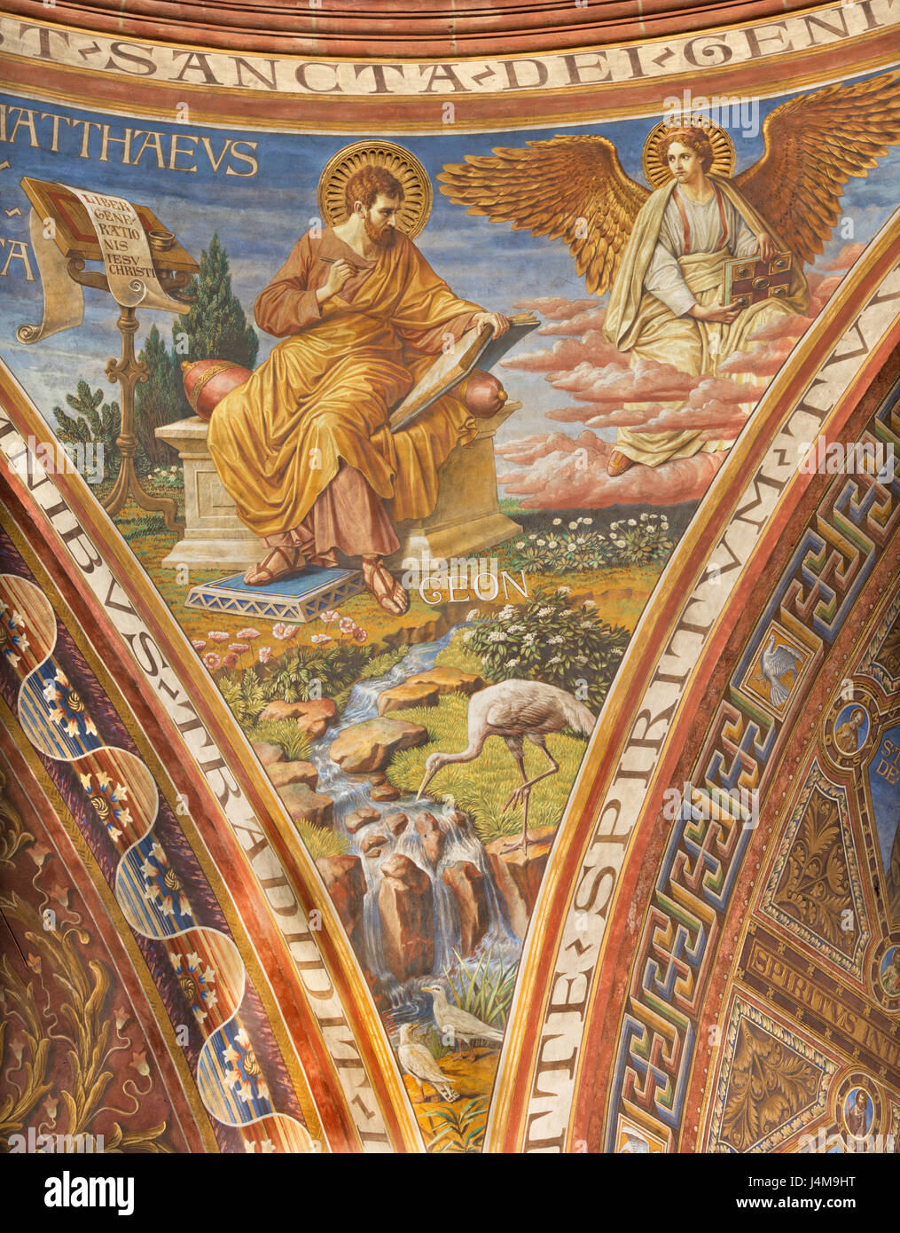 Simbolo di san matteo evangelista immagini e fotografie stock ad alta ...