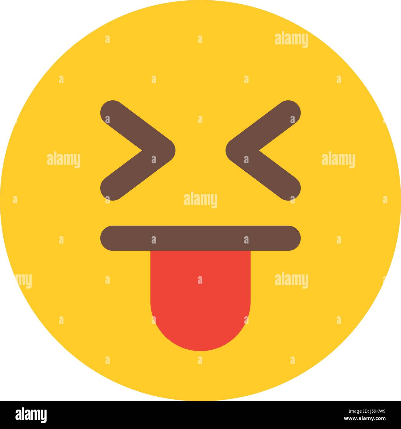 Goofy emoji immagini e fotografie stock ad alta risoluzione - Alamy