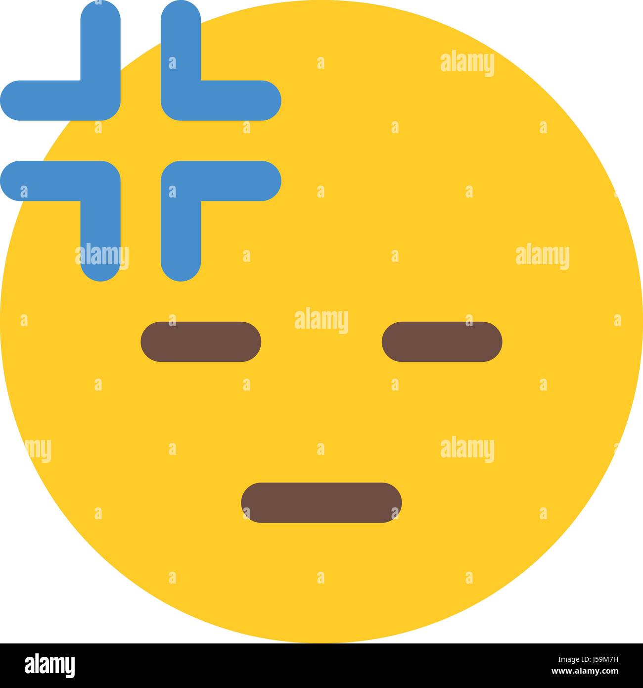Emoji stanco immagini e fotografie stock ad alta risoluzione - Alamy