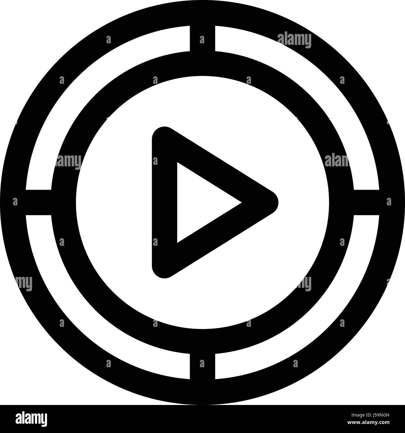 Windows media player Immagini Vettoriali Stock - Alamy