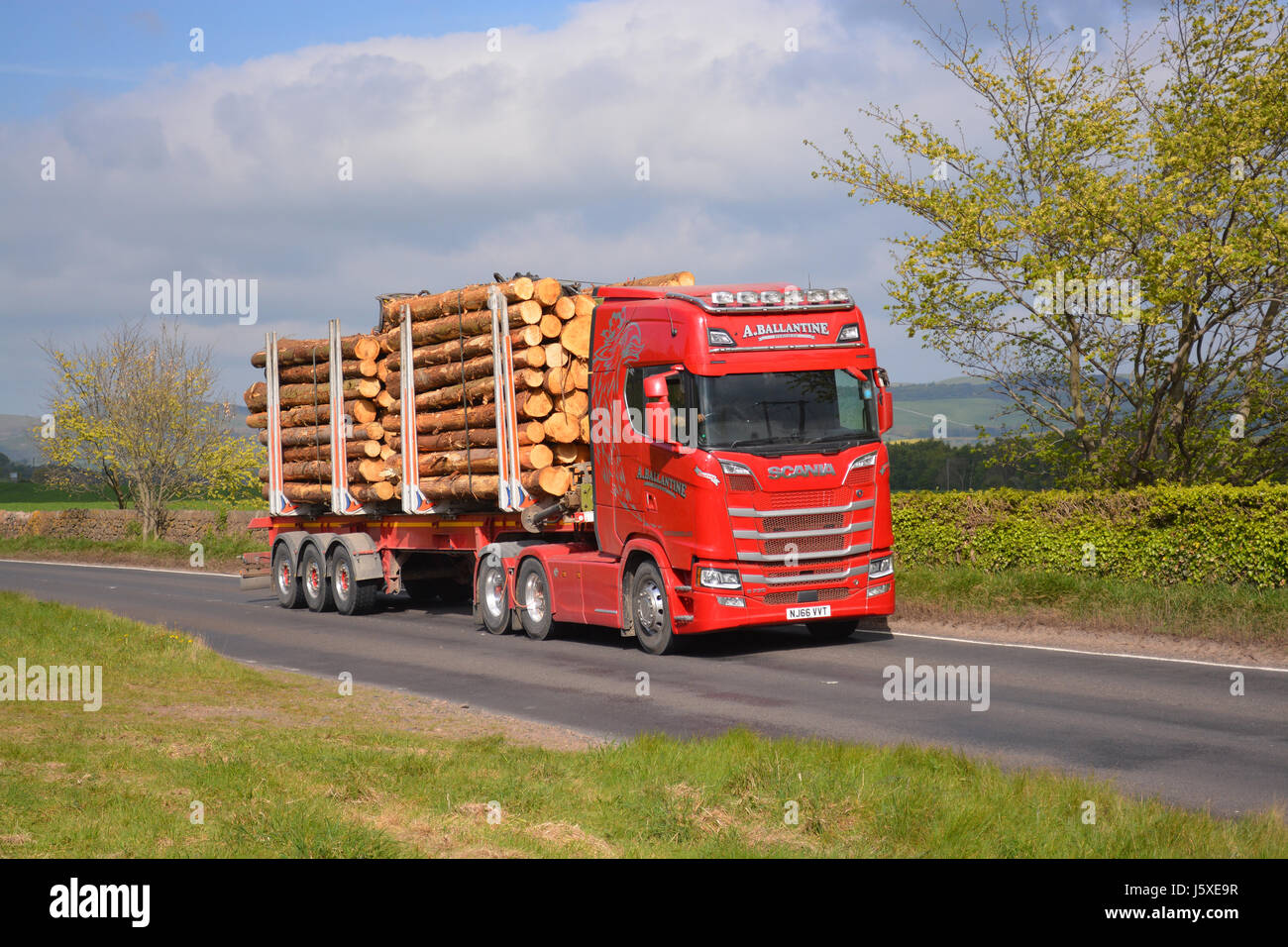 Scania lorry immagini e fotografie stock ad alta risoluzione - Alamy