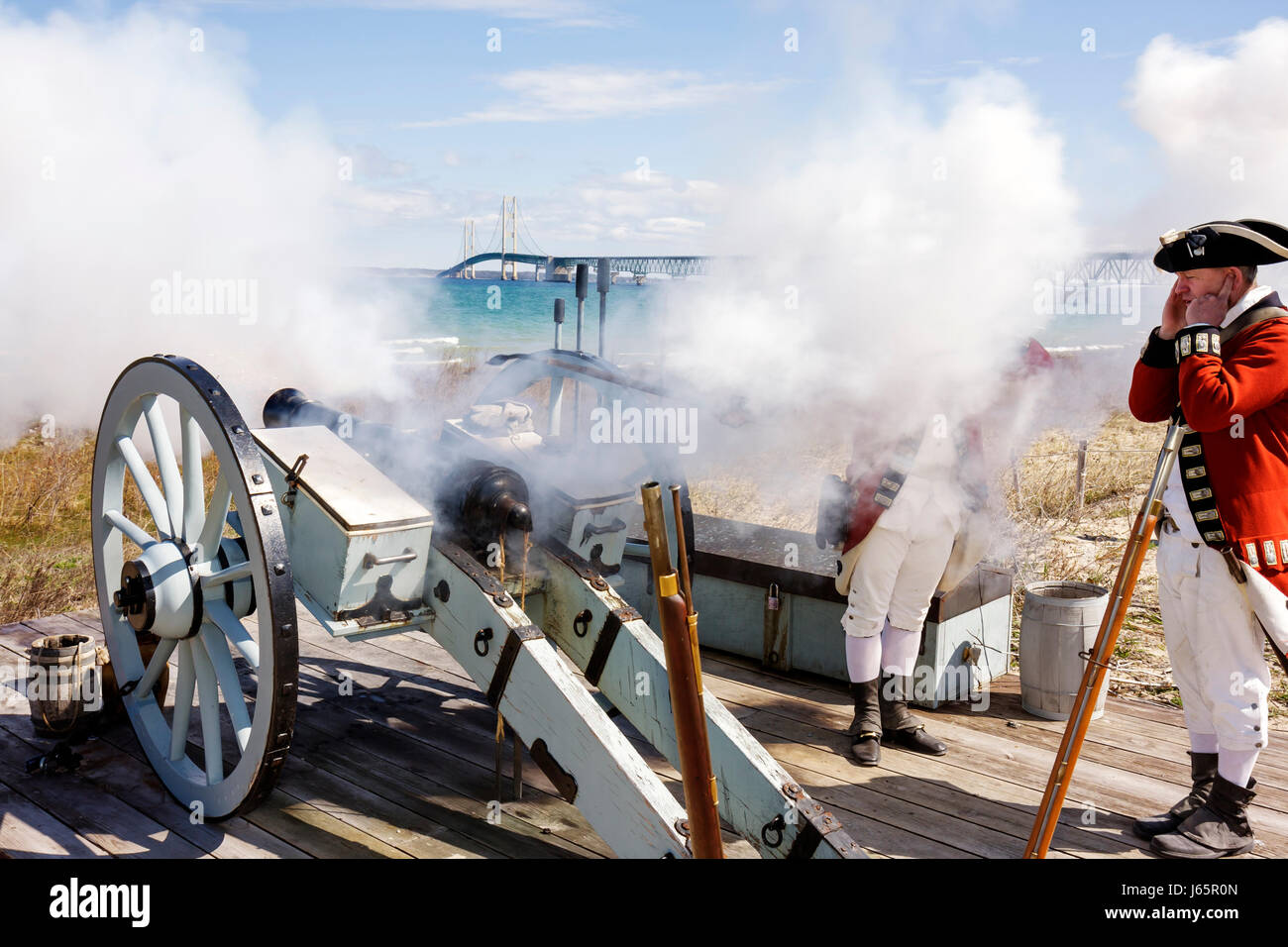 Fort michilimackinac state park immagini e fotografie stock ad alta ...