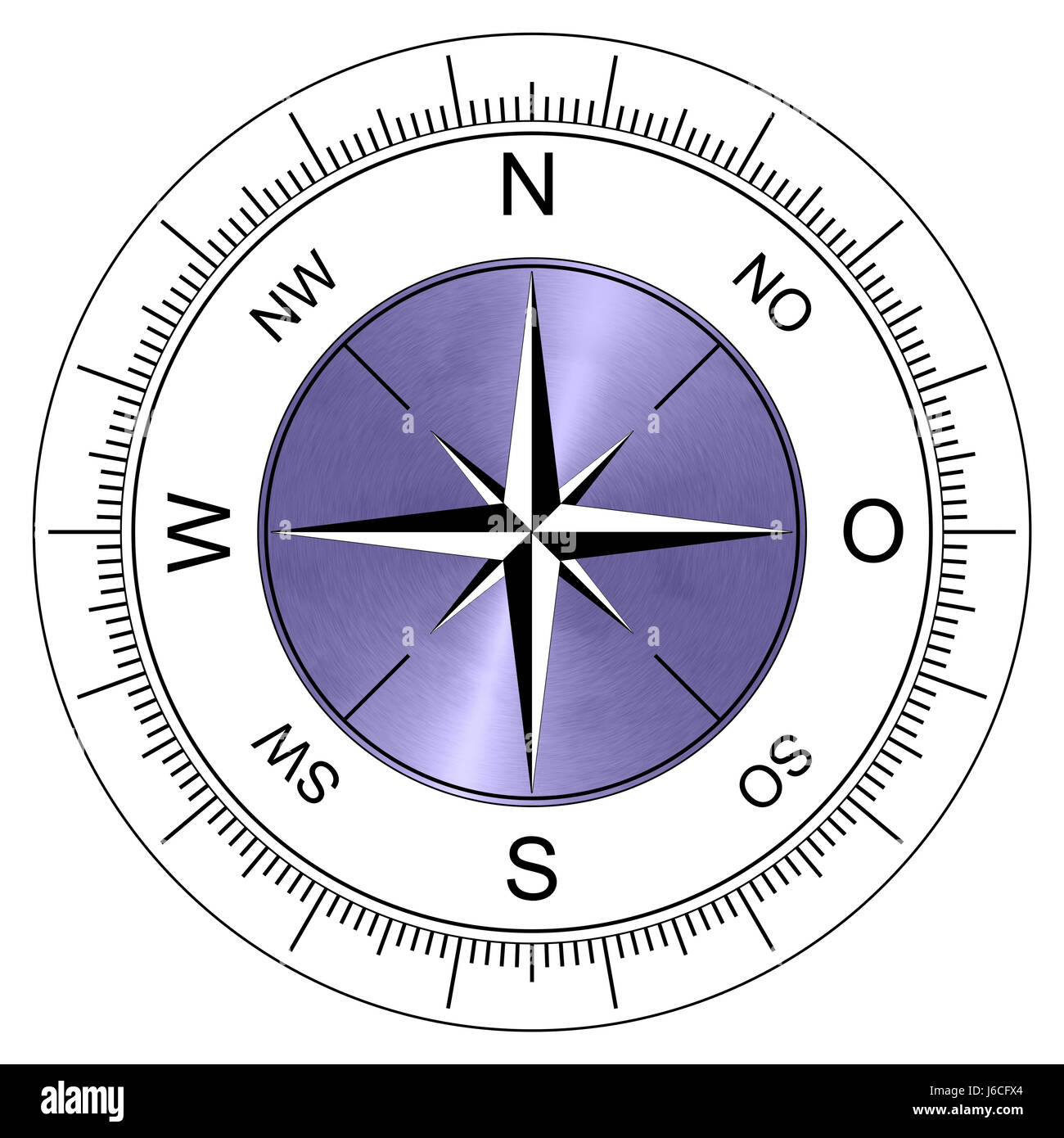 Geografia della bussola Immagini senza sfondo e Foto Stock ritagliate ...