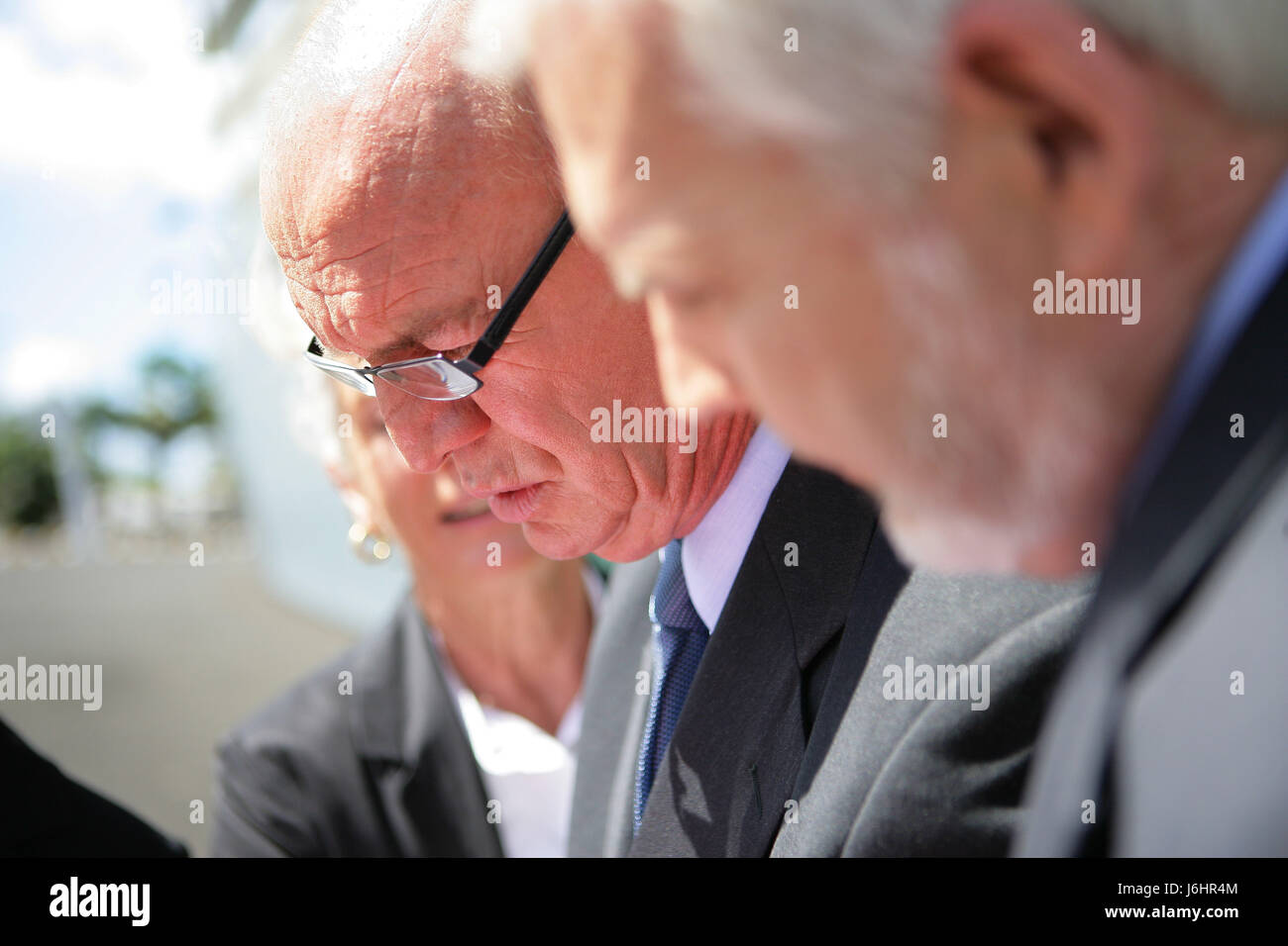 Profilo di anziani anziani anziani anziani anziani Foto stock - Alamy