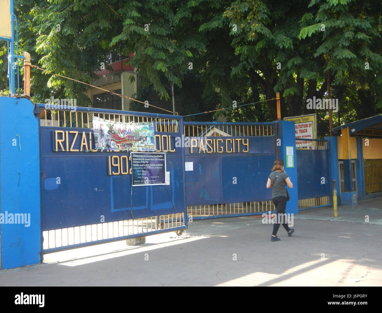 08669 Pasig City Rizal High School Sagad Santo Tomas 17 Foto stock - Alamy