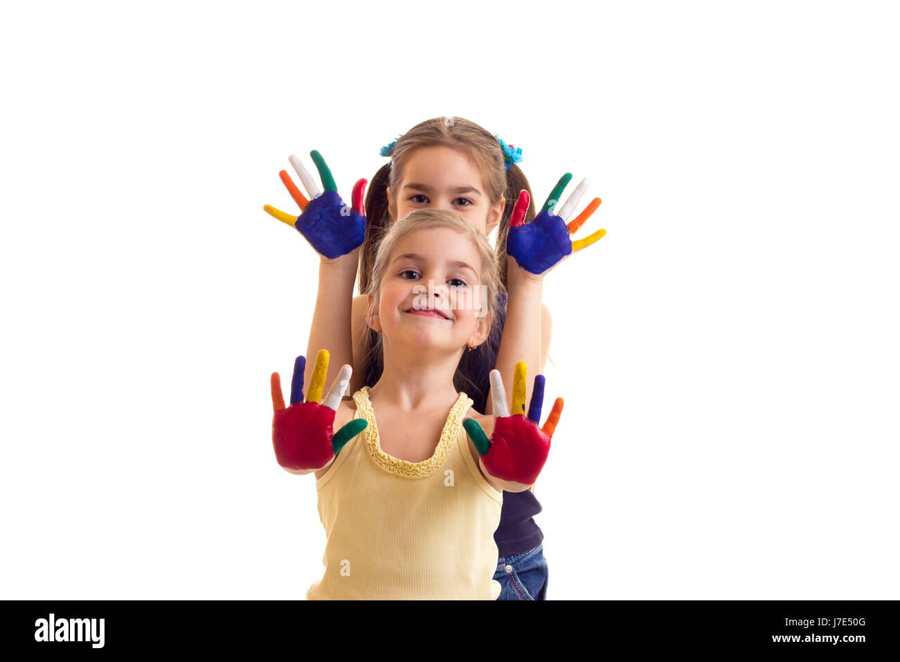 Mani colorate bambini immagini e fotografie stock ad alta risoluzione ...