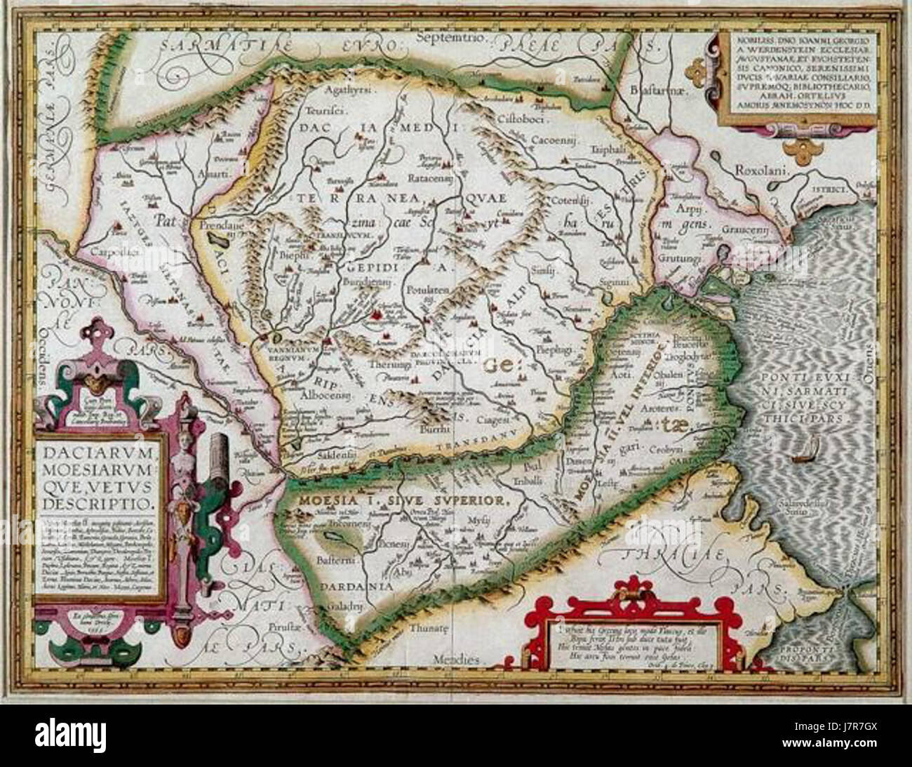 Map of dacia immagini e fotografie stock ad alta risoluzione - Alamy