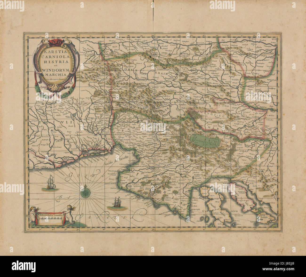 Mappa di carniola immagini e fotografie stock ad alta risoluzione - Alamy