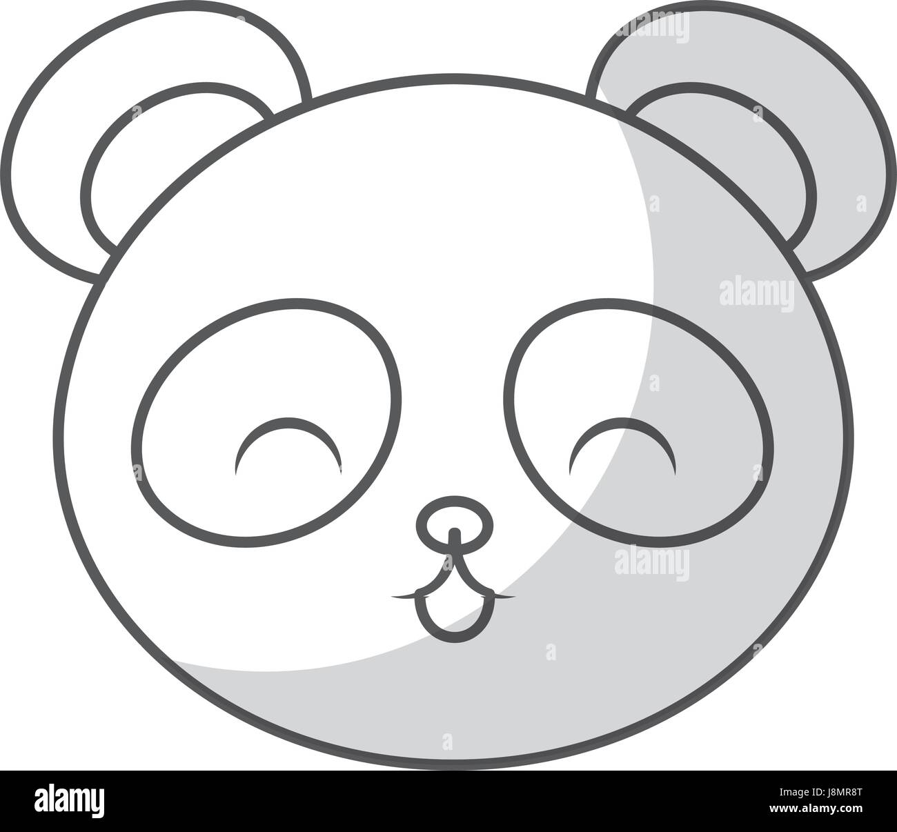 Cartoon Panda Face Immagini e Fotos Stock - Alamy