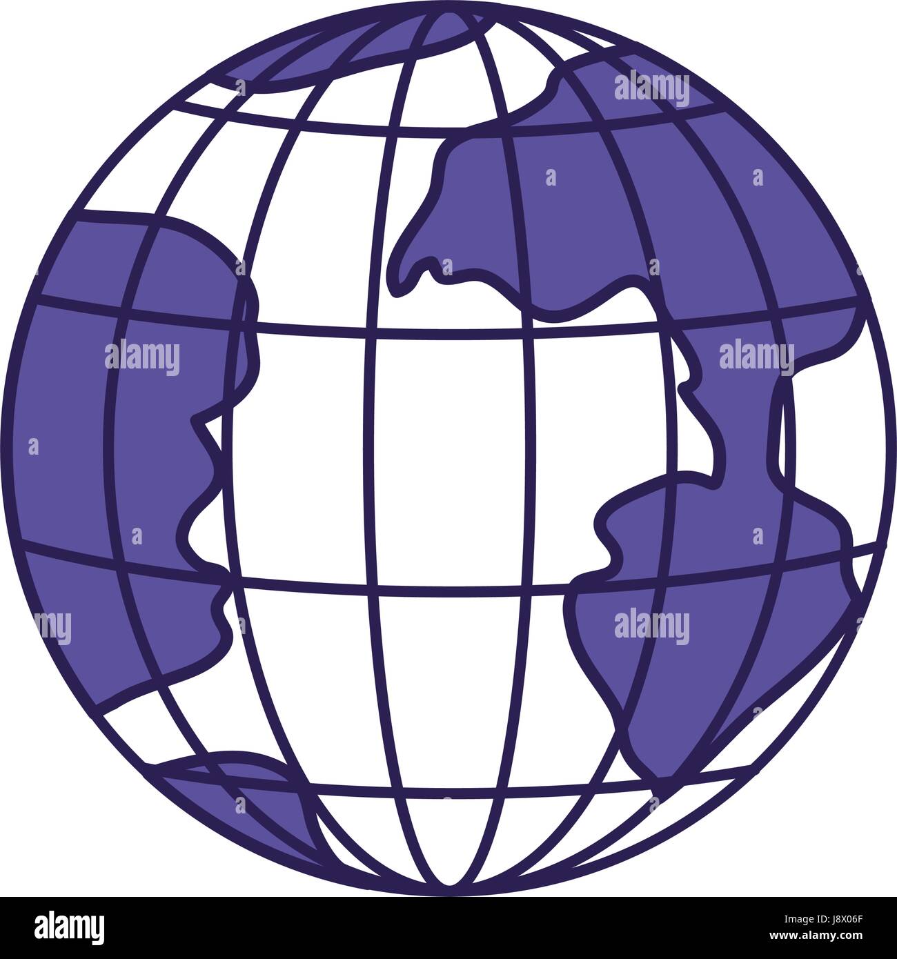 Meridians And Parallels Immagini e Fotos Stock - Alamy