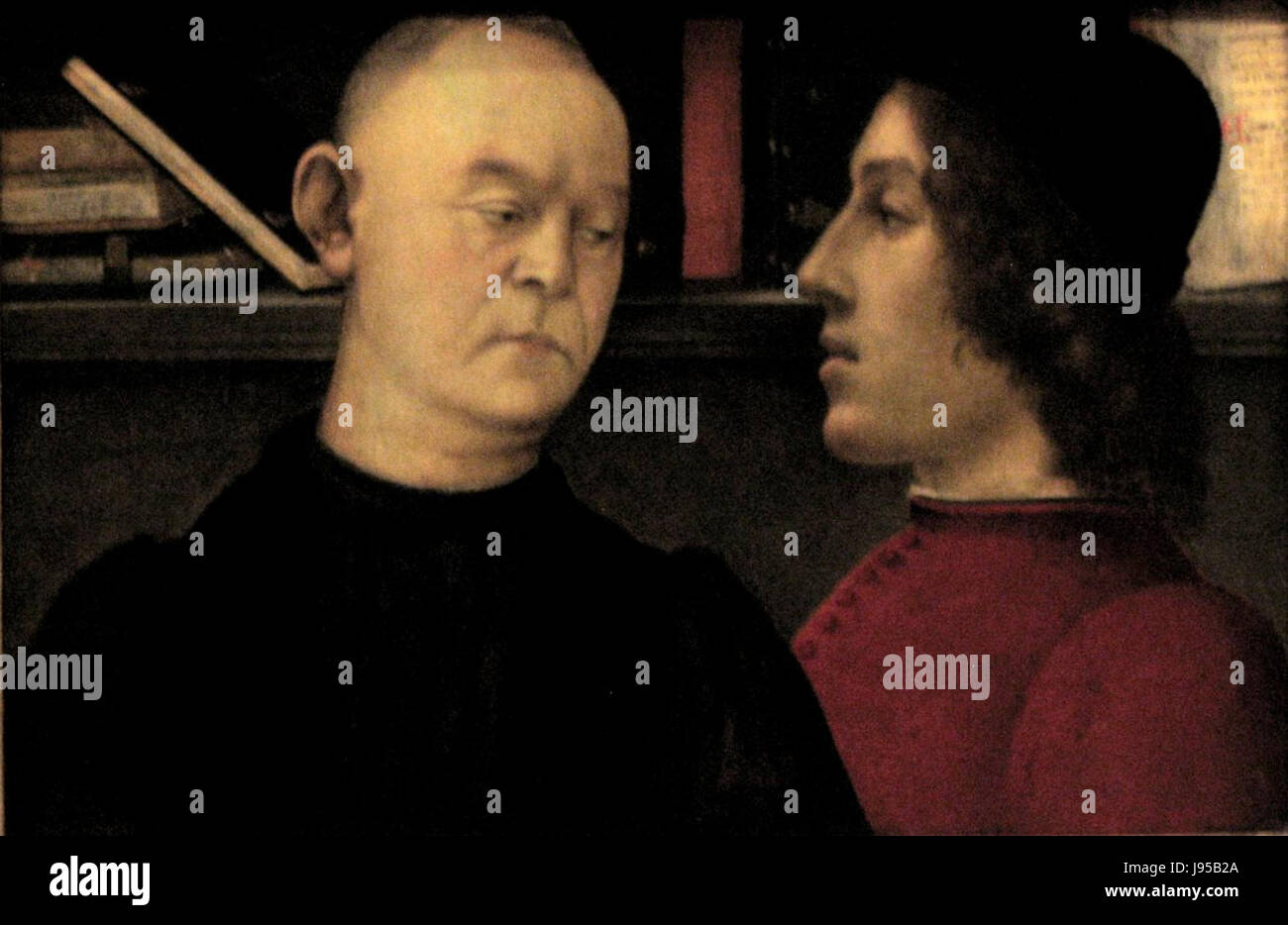 "Doppio ritratto di Piero del Pugliese e Filippino Lippi", dipinto da ...