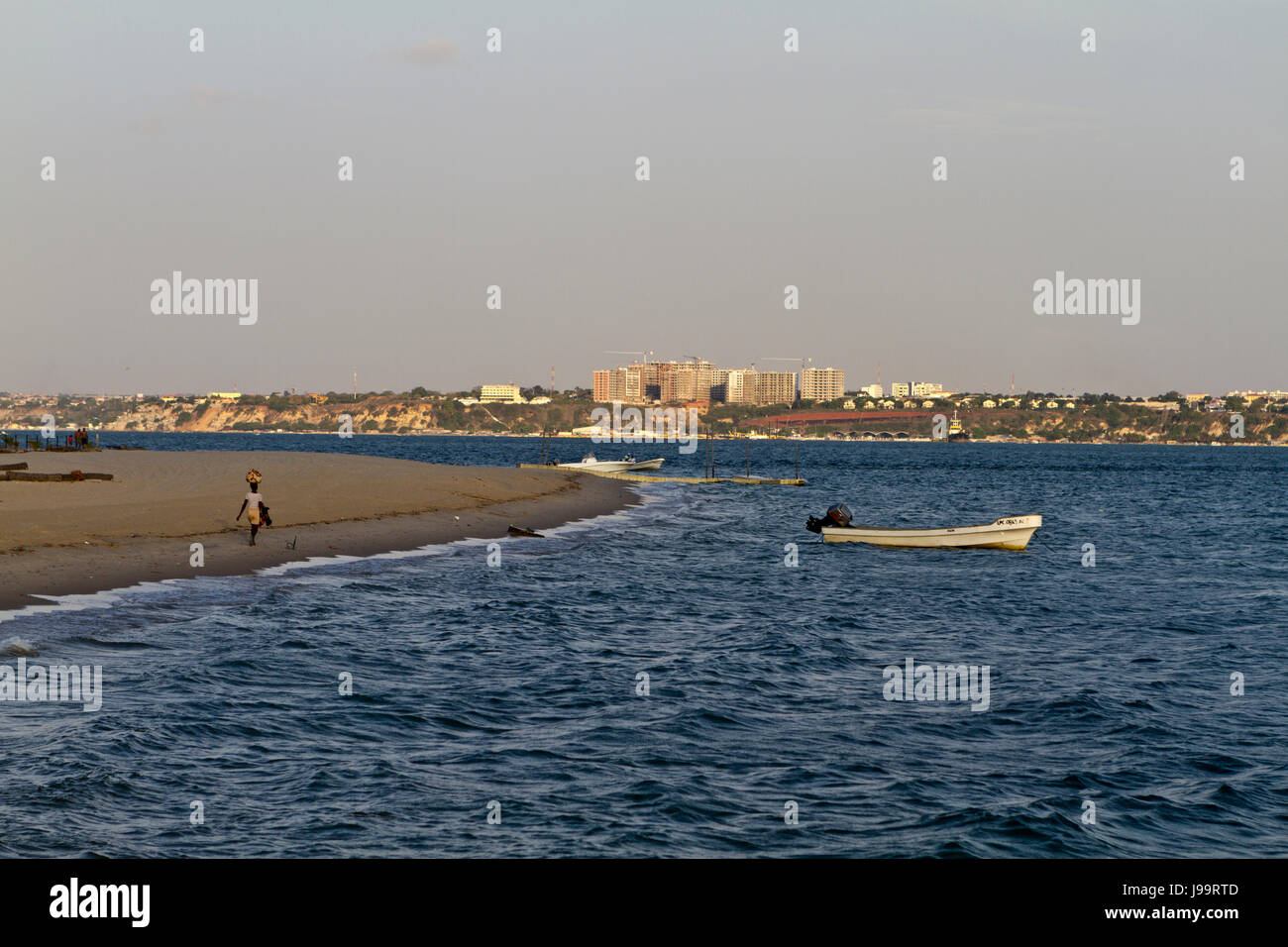Isola mussulo, Luanda angola Foto stock - Alamy