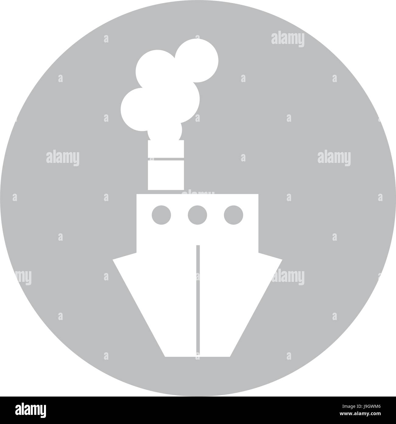 Container ship cartoon illustration Immagini Vettoriali Stock - Pagina ...