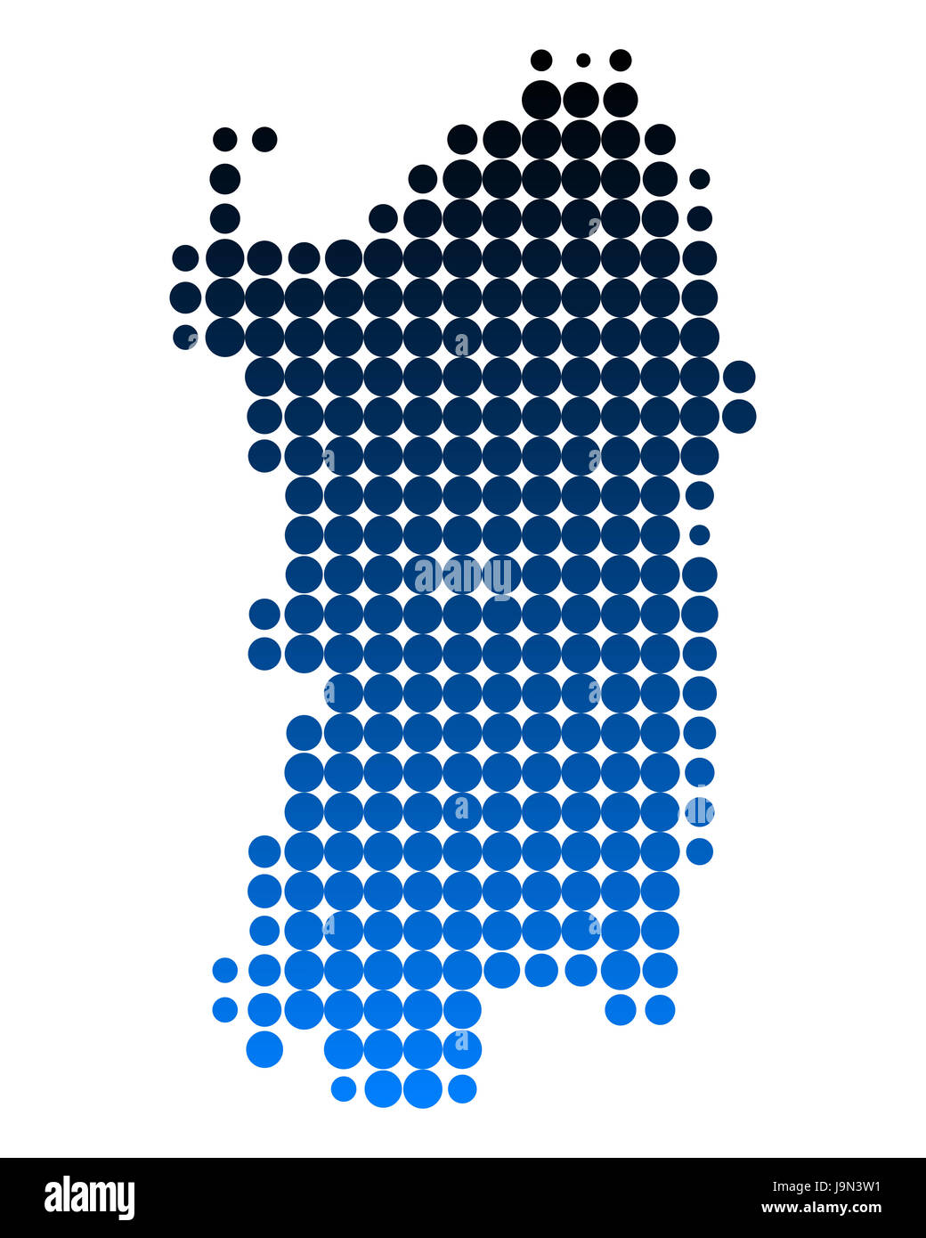 Mappa sardegna immagini e fotografie stock ad alta risoluzione - Alamy