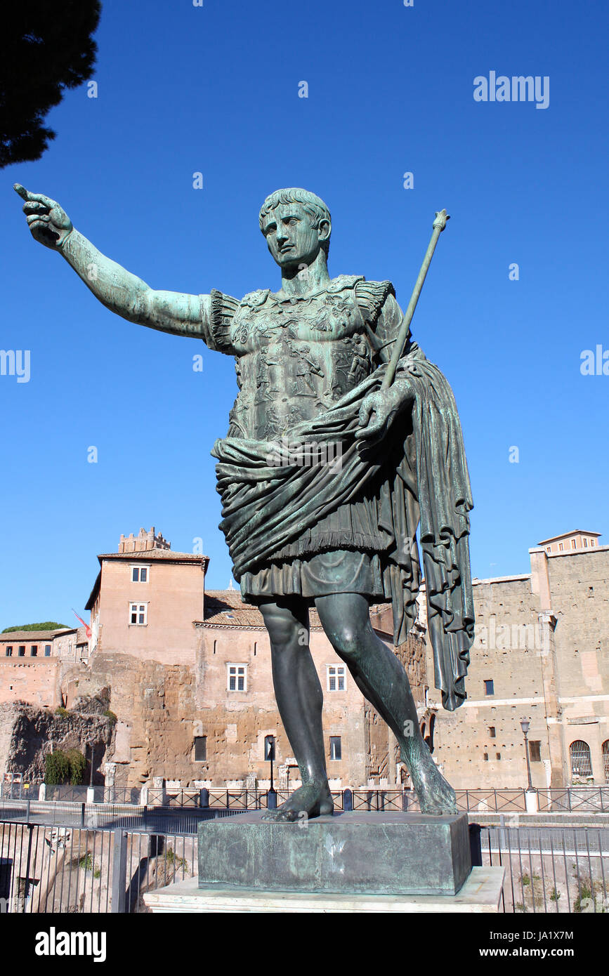 Statua dell'imperatore ottaviano augusto immagini e fotografie stock ad ...