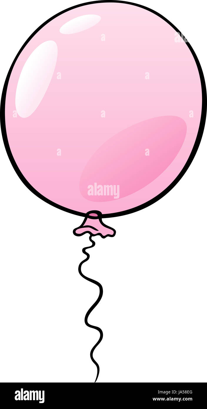 Balloon clip art cartoon illustration immagini e fotografie stock ad ...