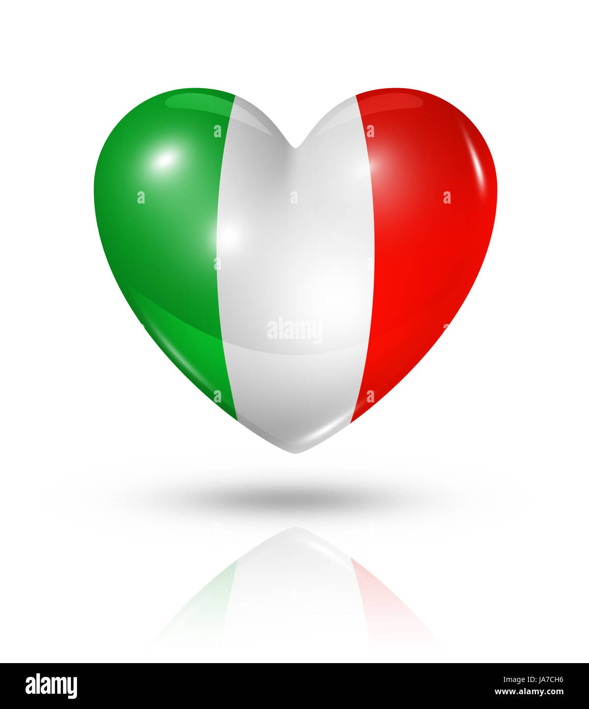 Bandiera Italiana, amore, in amore, cadde in amore, cuore, il ...