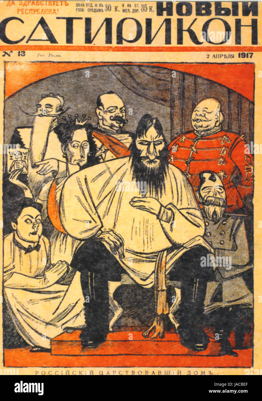 Rasputin cartoon immagini e fotografie stock ad alta risoluzione - Alamy