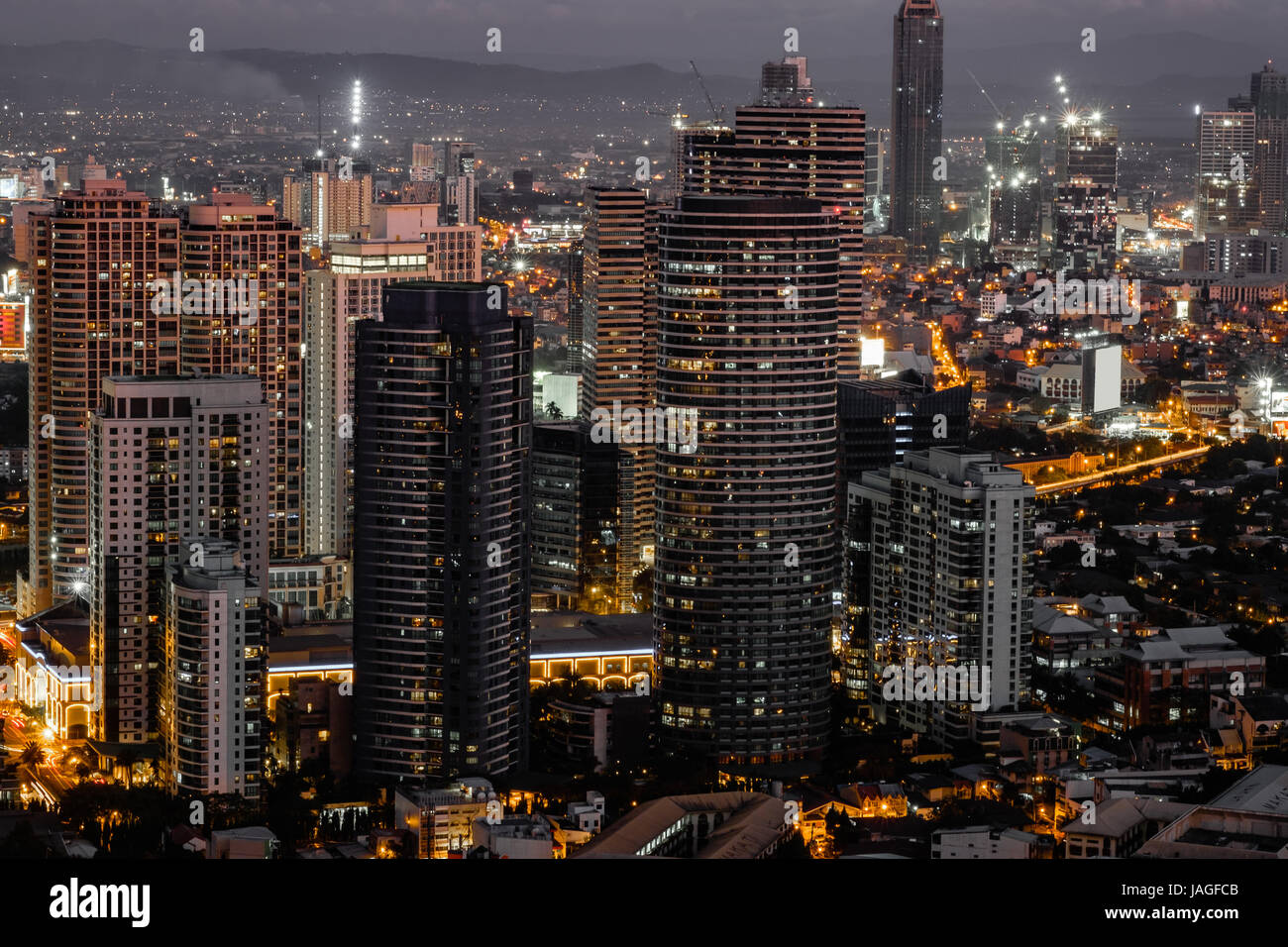 Manila city skyline immagini e fotografie stock ad alta risoluzione - Alamy